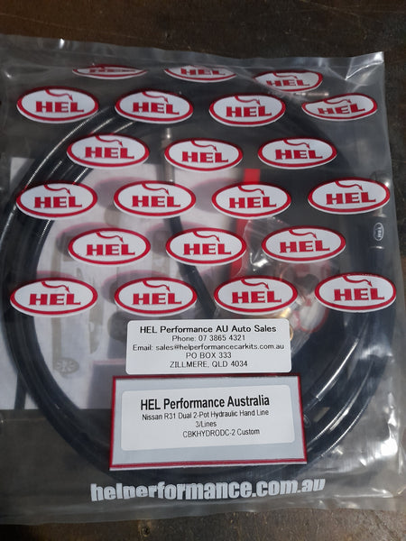 R31 Skyline Diff Hardline Replacement Braided Line Kit – RB Factory